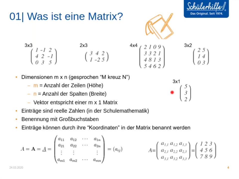 Matrizen verstehen: Beispiele und einfache Erklärungen