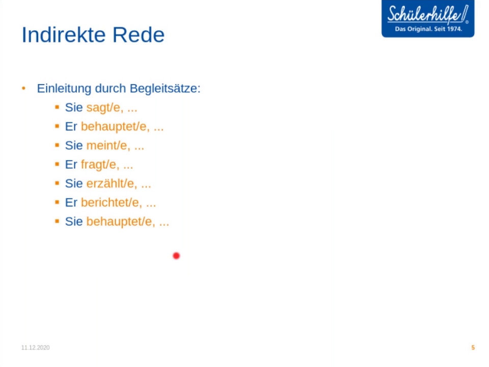 Indirekte Rede leicht erklärt: Regeln & Beispiele